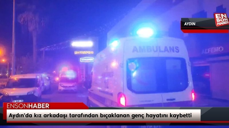 Aydın'da kız arkadaşı tarafından bıçaklanan genç hayatını kaybetti ... Aydın'da kız arkadaşı tarafından bıçaklanan genç hayatını kaybetti ...