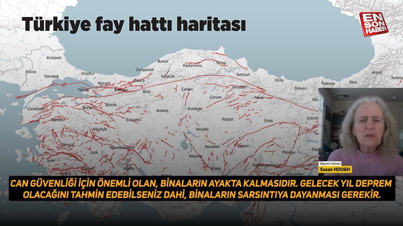 ABD’li deprem uzmanı Susan Hough, Türkiye’nin yaşadığı iki büyük ...