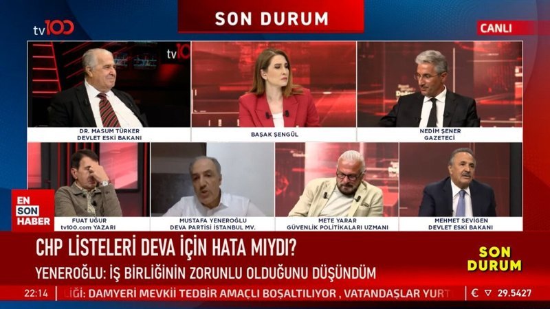 DEVA Partili Mustafa Yeneroğlu ile Mehmet Sevigen arasında tansiyon ... DEVA Partili Mustafa Yeneroğlu ile Mehmet Sevigen arasında tansiyon ...
