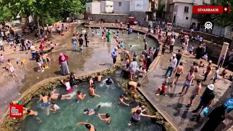 Diyarbakır’da hava sıcaklığı 42 dereceye çıktı - VİDEONUZ