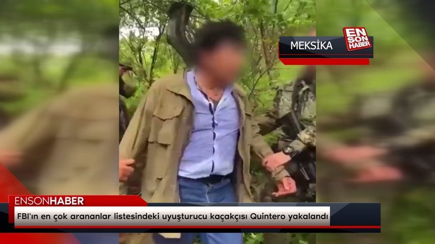 FBI'ın en çok arananlar listesindeki uyuşturucu kaçakçısı Quintero ... FBI'ın en çok arananlar listesindeki uyuşturucu kaçakçısı Quintero ...